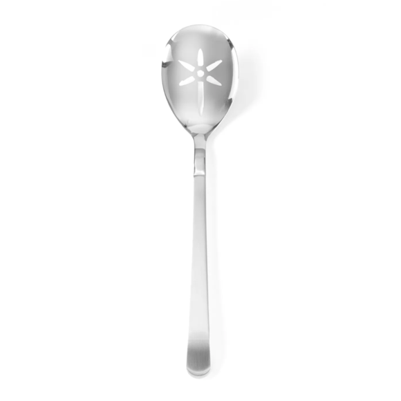 Serveringssked perforerad 32cm rostfri Hendi