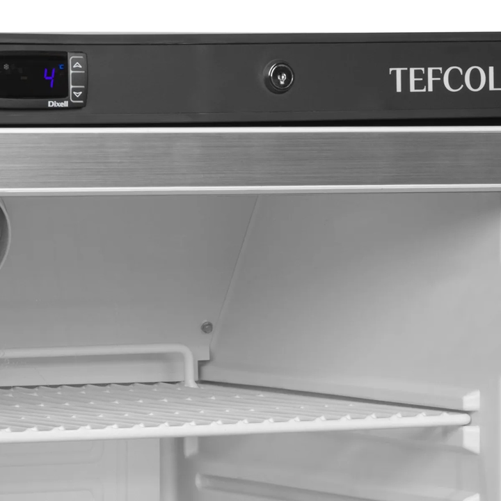 Frysskåp UF400G glasdörr 400L 600x585x1855 Tefcold