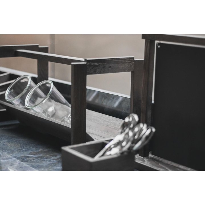 Displayhylla för burkar EK Havana Black