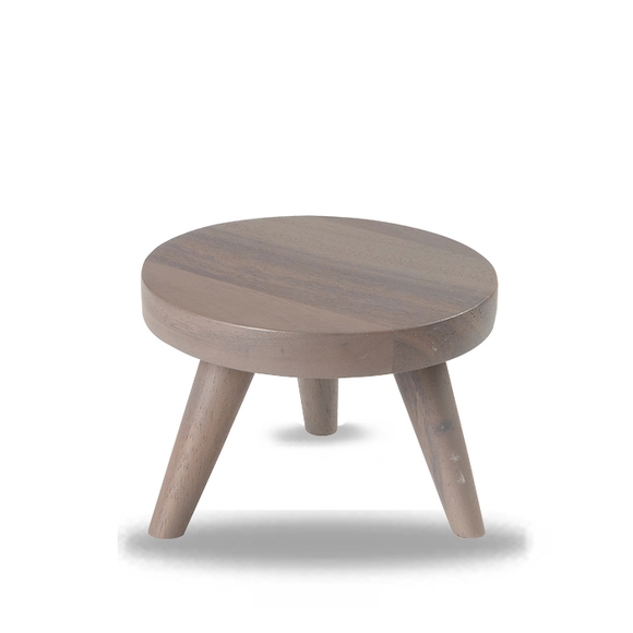 Pall trä 15x10cm grå Churchill