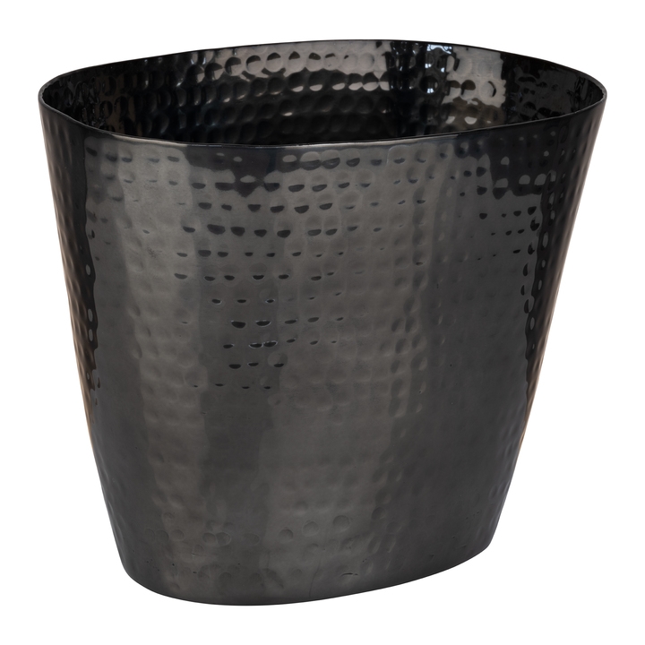 Vinkylare hamrad svart aluminium 20,5x14cm H17cm 2,1L