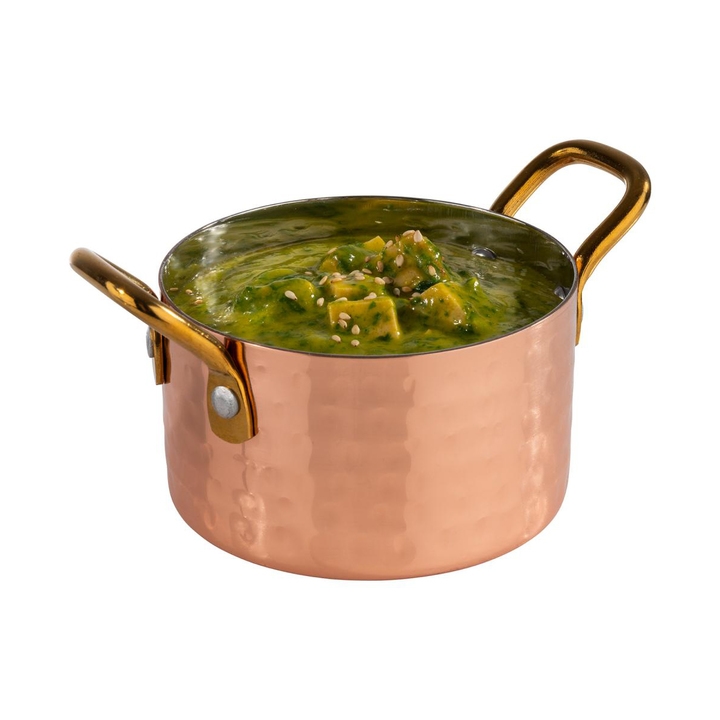 Kittel mini Mumbai hamrad koppar Ø9 H5,5cm 30cl