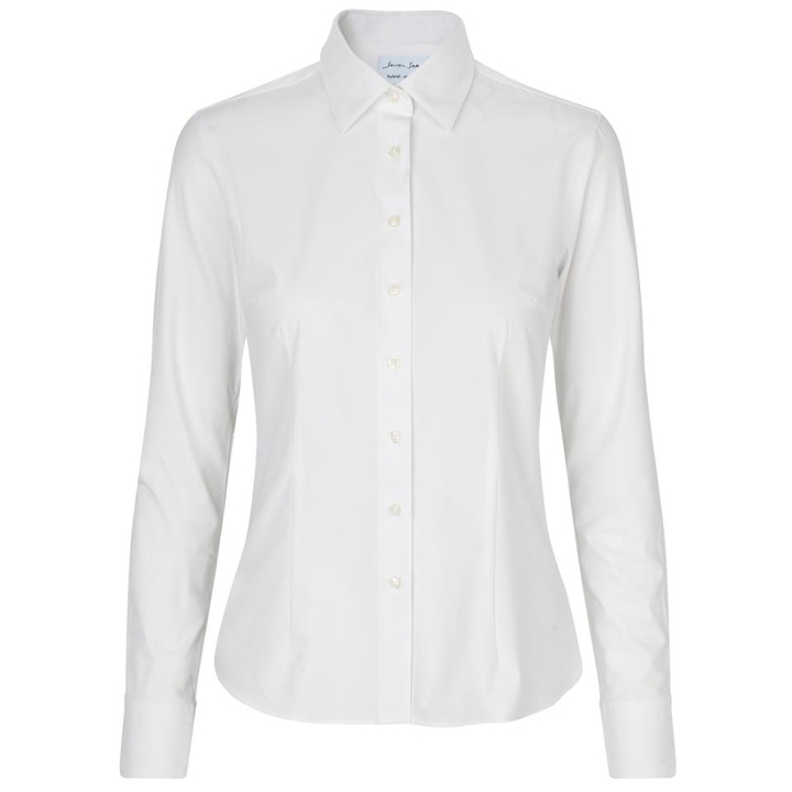 Skjorta Dam Hybrid Modern S52 2XL Vit Seven Seas
